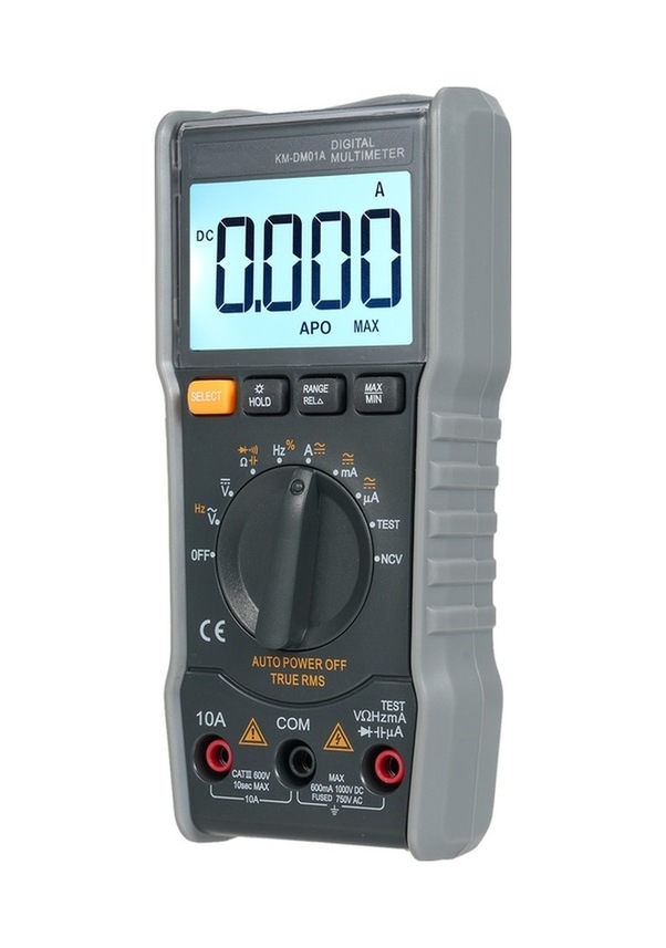 Ulzyvf Yüksek Kalite Km-dm01a Dijital Multimetre - 6000 Ölçüm, Ncv, Ac ...
