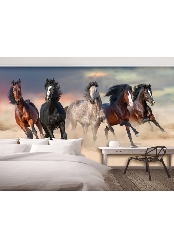 Koşan Atlar Duvar Kağıdı Fiyatları ve Özellikleri
