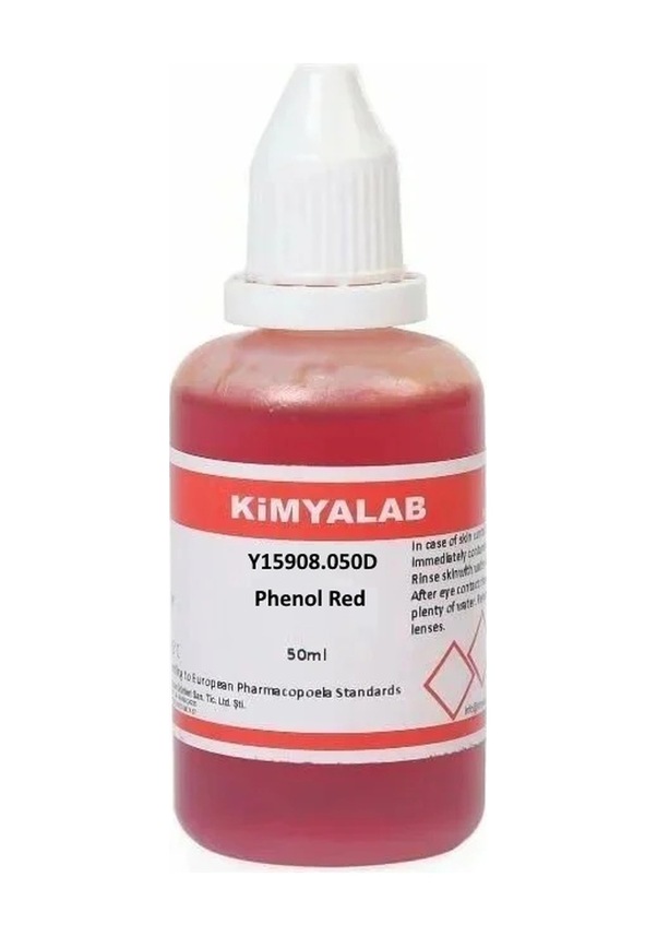 Kimyalab Fenol Red - Phenol Red İndikatör Çözeltisi 50 ML Fiyatları ve ...