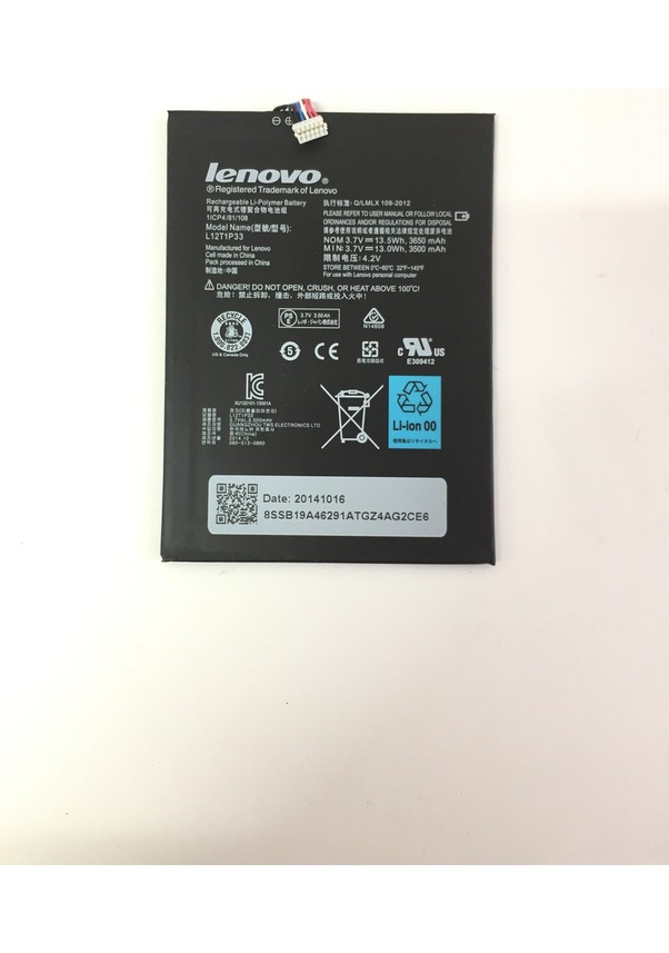 Sıfır Lenovo Uyumlu Ideatab A1000 A3000 A5000 Pil Batarya L12T1 ...