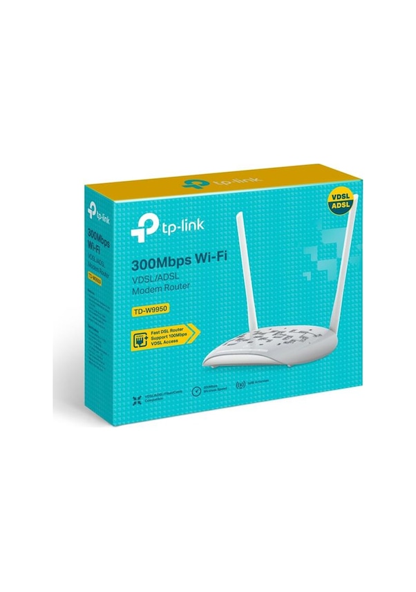 Tp-lınk Td-w9950 300mbps 4 Port Vdsl/adsl Wıfı Modem Router Fiyatları ...