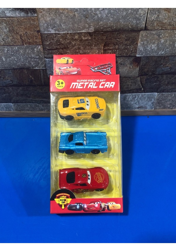 Pec Macqueen Araç Seti 1:55 Disney Pixar Cars 3 2 Metal Döküm Araba ...