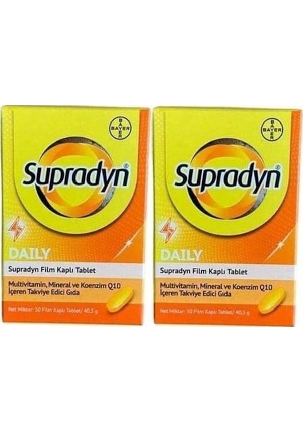 Supradyn Daily Multivitamin 2 x 30 Tablet Fiyatları ve Özellikleri