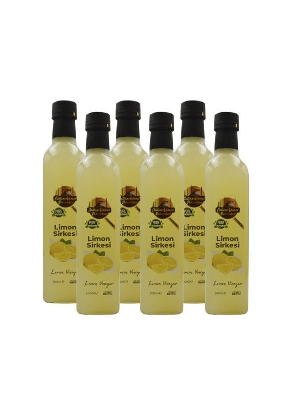 Limon Sirkesi %100 Katkısız Doğal 6x500 Ml Özel Üretim Fiyatları ve ...
