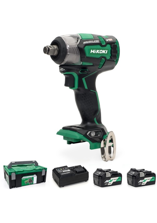 Hikoki WR18DBDL2 18Volt / 5.0 AH Li-ion Çift Akülü Kömürsüz Profesyonel ...