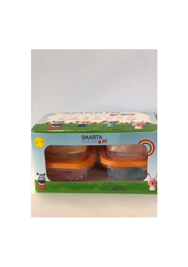 Smarta Kids Hava İle Kuruyan Modelleme Hamuru Çok Renkli 4x70 G ...