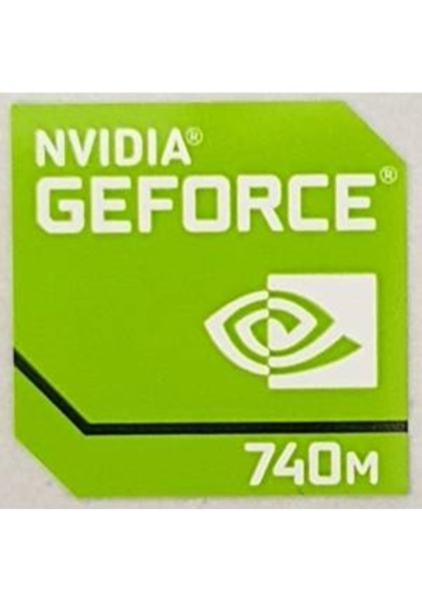 OEM Nvidia Geforce 740M Sticker Etiket D117 Fiyatları ve Özellikleri