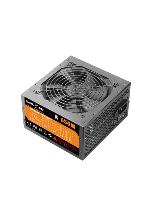 Gameline GML-550 550W 80 Plus 12 CM Fanlı Anahtarlı Atx Güç Kaynağı ...