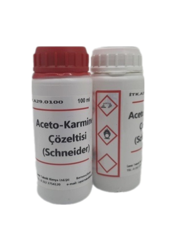 Aseto-Karmin Schneider Çözeltisi -100 Ml Fiyatları ve Özellikleri