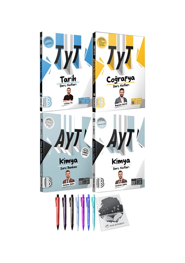 2025 Tyt Tarih Coğrafya Ders Notu - 2025 Ayt Kimya Soru Ders Notu + Hediyeli Fiyatları ve ...