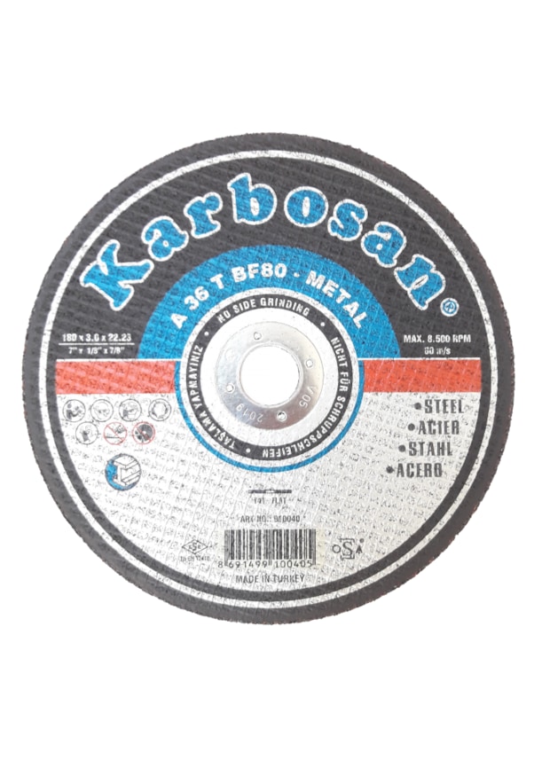 Karbosan Metal Kesici Taş 115 x 3,0 x 22,23 Fiyatları ve Özellikleri