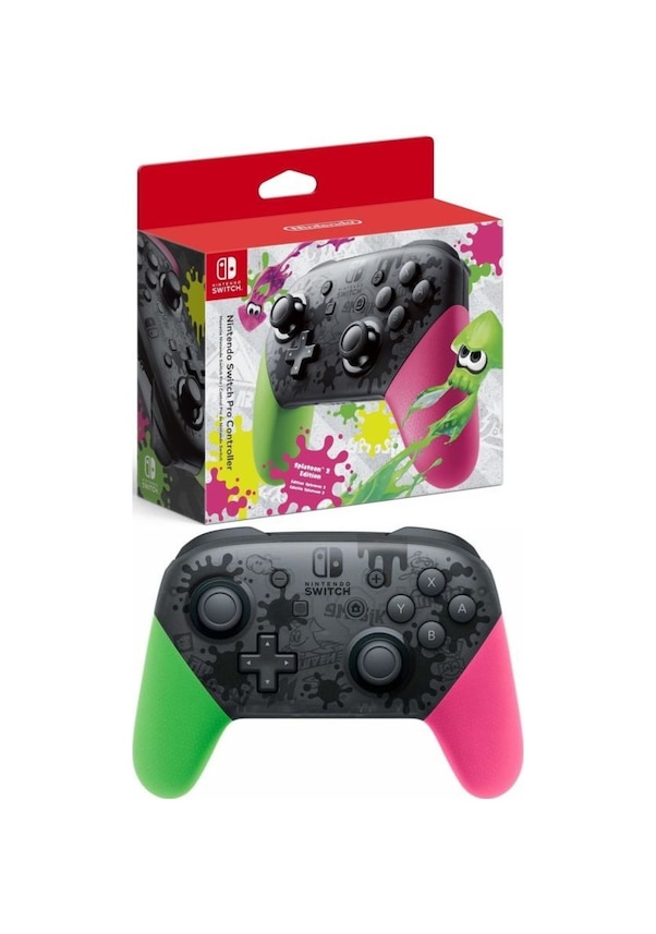 Nintendo Switch Pro Controller Splatoon 2 Edition Fiyatları ve Özellikleri