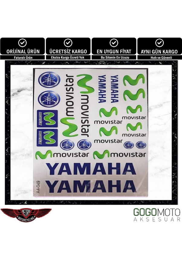Gogo A4 Sticker Movıstar Tasarım Fiyatları ve Özellikleri