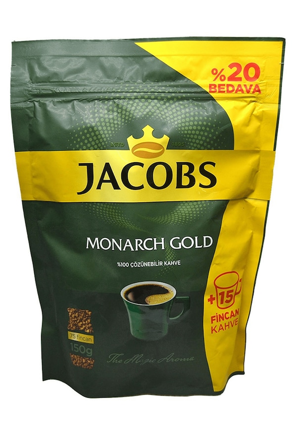 Jacobs Monarch Gold 150 gr Fiyatları ve Özellikleri