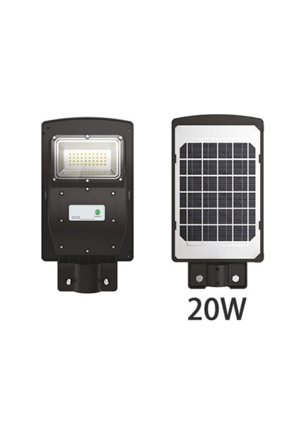 Güneş Panelli Bahçe Sokak Lambası Lityum Lifepo4 Pil Uzun Ömürlü Radar ...