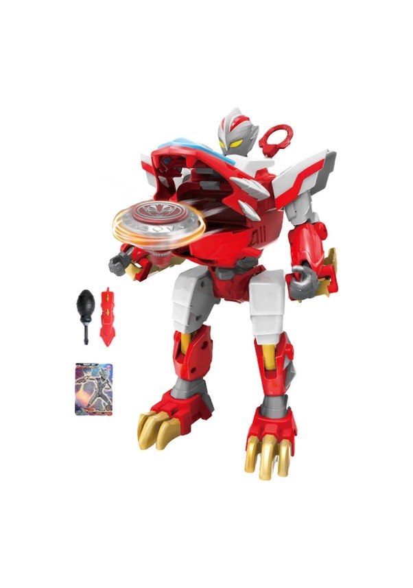 Mecha Robot Spinnings Top Toys For Kids Building Set Portable Actions ...