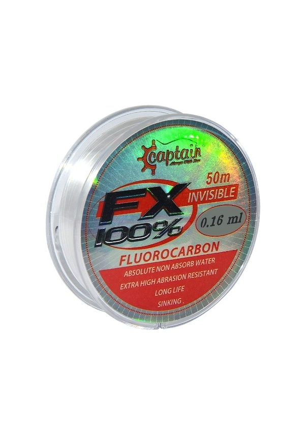 Captain Fx Nano %100 Fluorocarbon 50 Mt-0.35 Mm Fiyatları ve Özellikleri