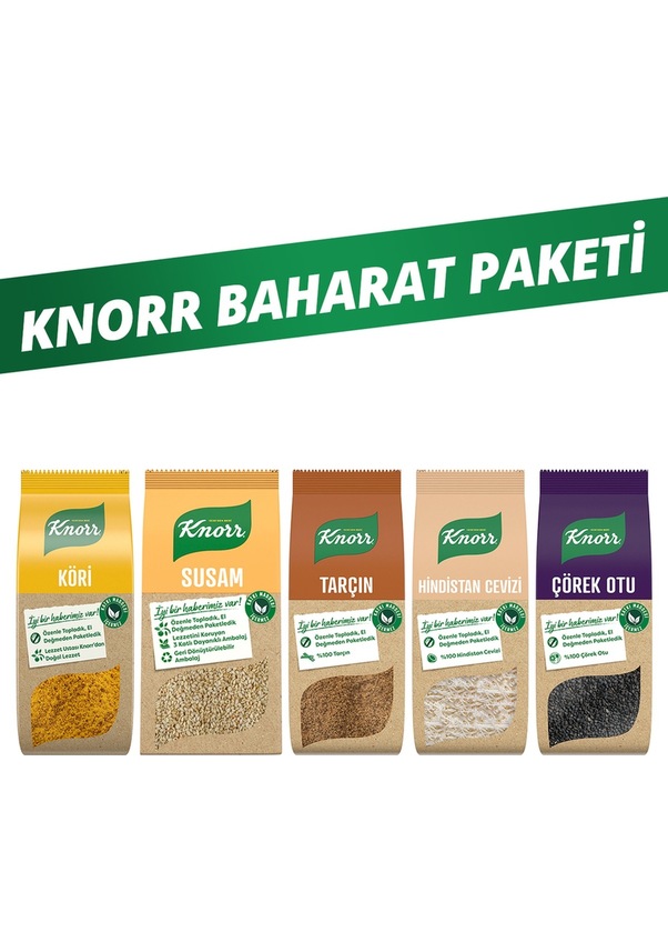 Knorr Baharat Serisi 5 x 65 G Fiyatları ve Özellikleri