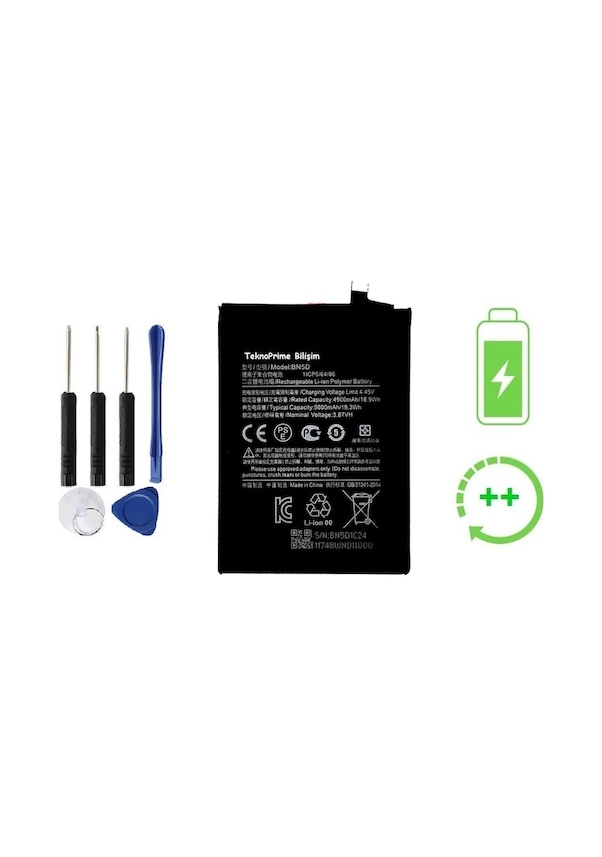 Xiaomi Redmi Note 11 İle Uyumlu Güclendirilmiş İthal Batarya Bn5d ...