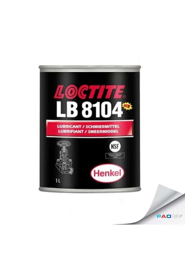 LOCTITE LB 8104 200 Dereceye Kadar Dayanıklı Silikon Gres - 1 Lt (1 ...