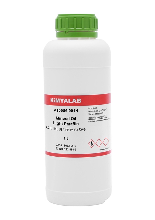 Kimyalab Mineral Yağ Likit Parafin Light Paraffin Oil 1L Fiyatları ve Özellikleri
