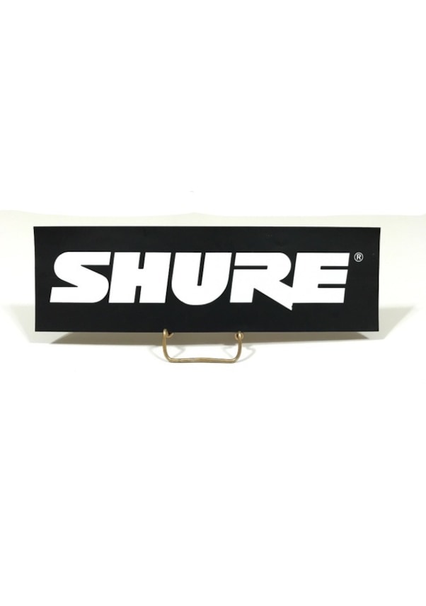Shure Orjinal Logo Sticker Siyah Fiyatları ve Özellikleri