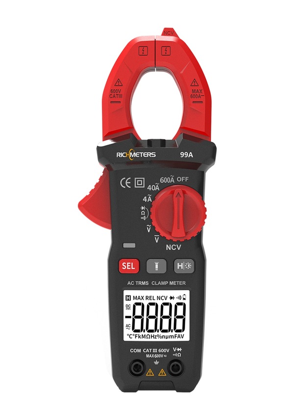 Youtek Rm99a Dijital Kelepçe Multimetre - Ac/dc 600a Akım, Gerilim ...
