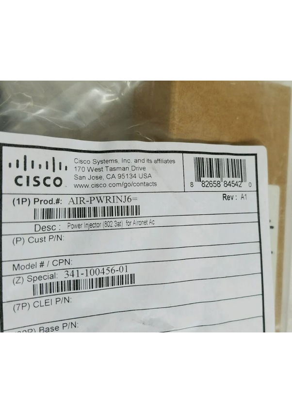 Cisco Aironet Aır-pwrınj6 Power Injector For Cisco Access Points ...