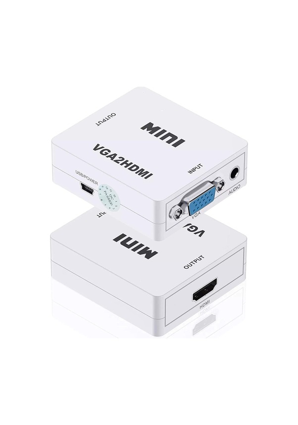 Vga To Hdmi Full Hd 1080P Görüntü Ve Ses Dönüştürücü Çevirici Vga ...