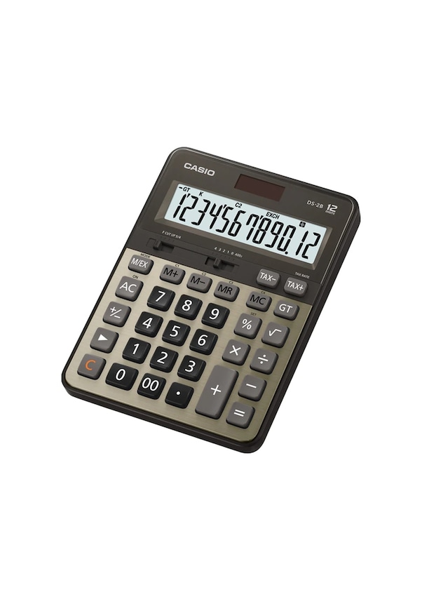 Casio Ds-2B-Gd Profesyonel Masaüstü Hesap Makinesi - 12 Hane Gri ...