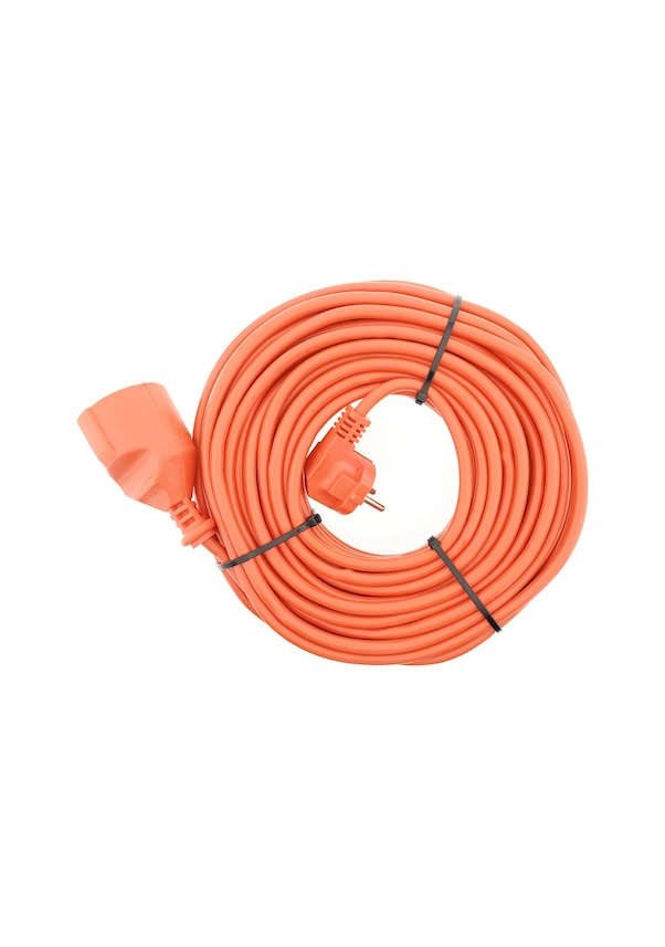 Tek-iş 20 Metre Uzatma Kablosu 3 X 1 Mm Ttr Bakır Kablo Erkek Fiş Dişi Fiş Baskılı Seyyar Ara ...