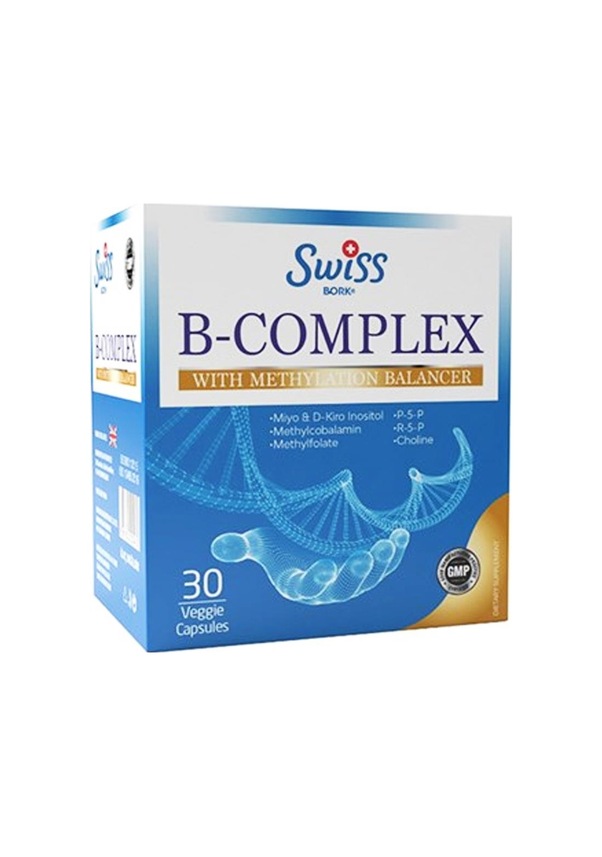 Swiss Bork B-Complex With Methylation Balancer 30 Kapsül Fiyatları ve ...