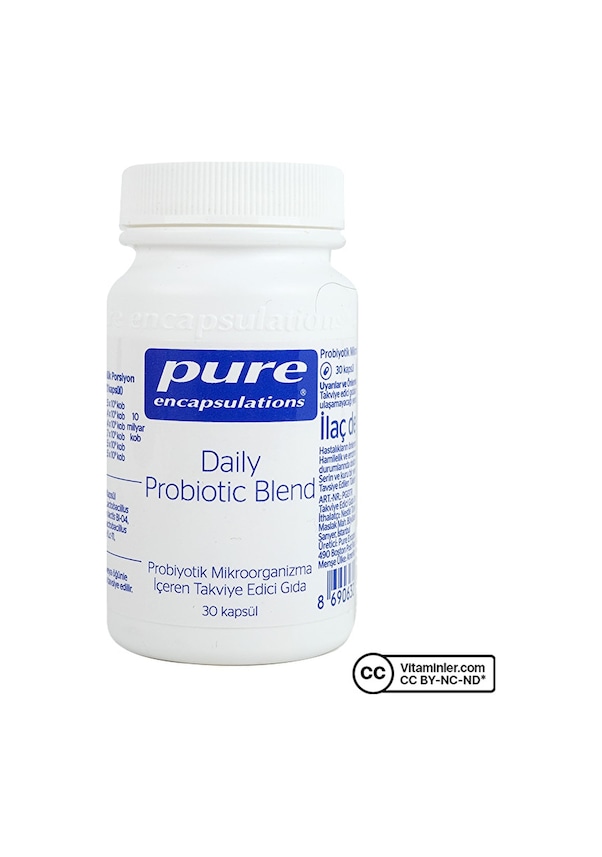 Pure Daily Probiotic Blend 30 Kapsül Fiyatları ve Özellikleri