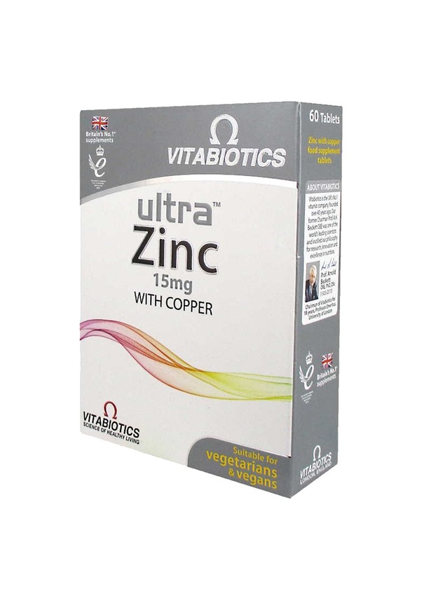 Ultra Zinc 15 Mg Takviye Edici Gıda 60 Tablet Fiyatları ve Özellikleri