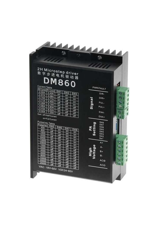 Cw-motor Dm860 ,20..80vac/dc 7.2a 2-faz/4-kablo Step Motor Sürücü ...