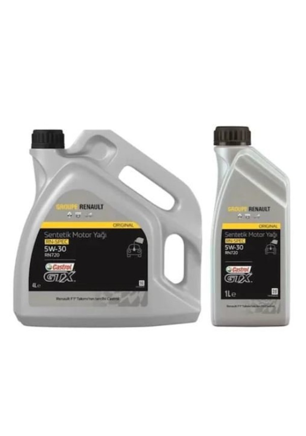 Castrol Gtx 5W-30 RN720 5 lt ( Ürt. Yılı: 2021 ) Fiyatları ve Özellikleri