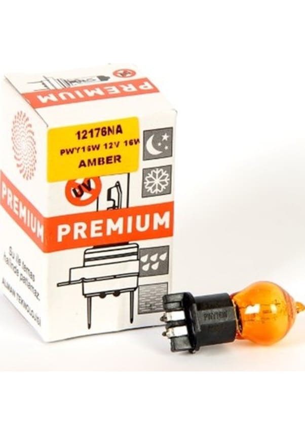 Premıum 12V Gündüz Sürüş Ampulü Turuncu Pwy19W N11.50 Fiyatları ve ...
