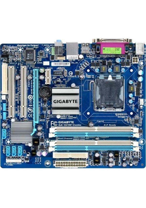 Gigabyte GA-G41M-Combo Intel G41 DDR3 Soket 775 Micro-ATX Anakart ...