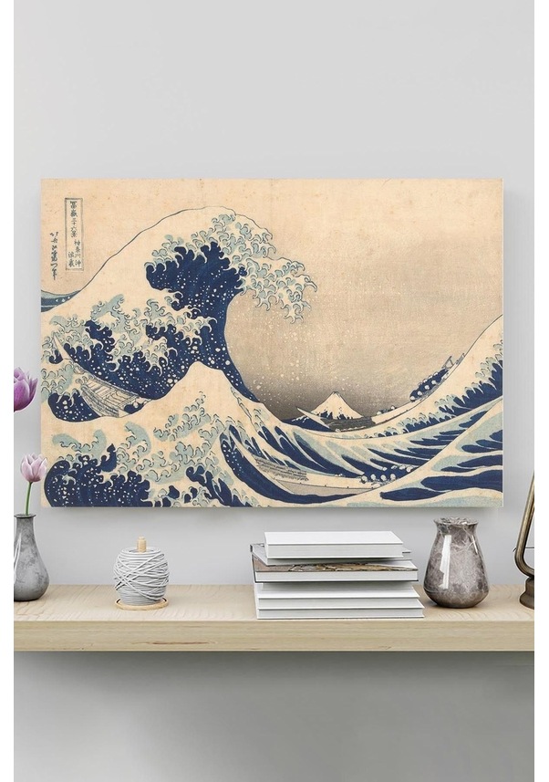 Dalga - The Great Wave - Katsushika Hokusai Sanatsal Poster 30 x 40 CM Fiyatları ve Özellikleri