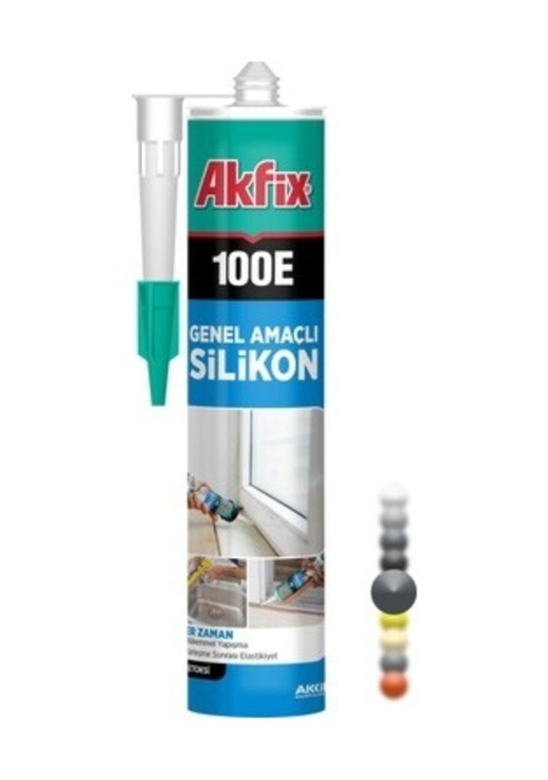 Akfix 100e Antrasit Gri Silikon 280 Ml Antrasit Gri Antrasit Gri Fiyatları ve Özellikleri