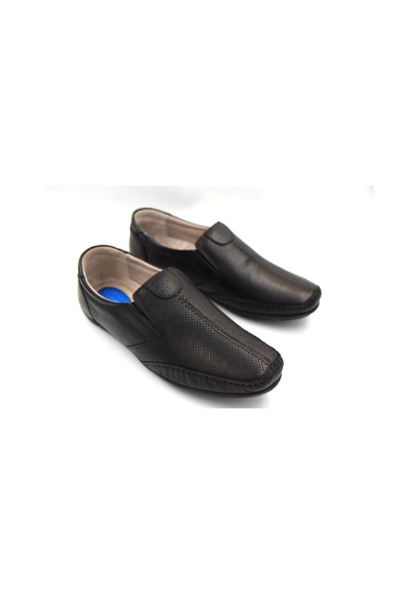 Fabio Rosso A4771 Hakiki Deri Otopedik Erkek Günlük Ayakkabı SİYA Siyah ...