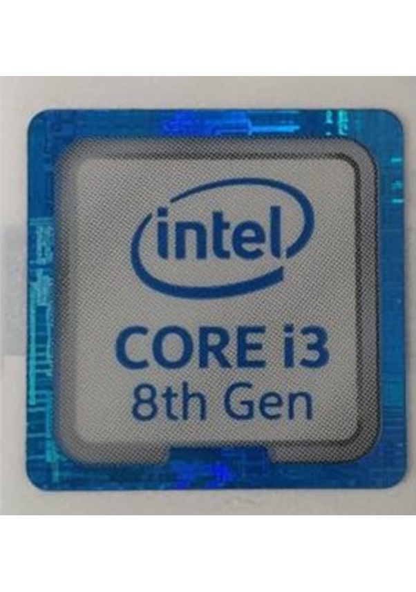 OEM intel i3 8.ci Nesil Sticker Sticker Etiket D62 Fiyatları ve Özellikleri