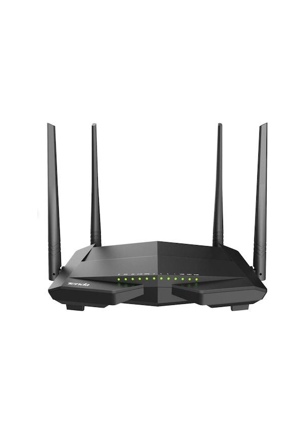 Tenda V12 Ac1200 ADSL/VDSL 1200 Mbps Kablosuz 4 Port Modem/Router ...