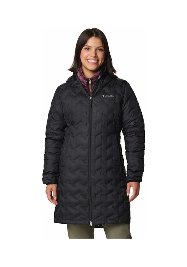 Columbia Delta Ridge Iı Long Down Kadın Kaz Tüyü Mont Wk0440-010 001 ...