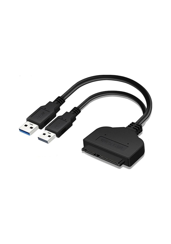 SSD HDD Bağlantı Kablosu USB 3.0 2.5" Sata Harici Disk Kablo USB ...