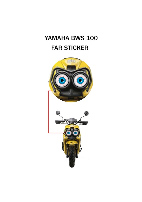 Yamaha Bws 100 Far Sticker N11.48198 Fiyatları ve Özellikleri