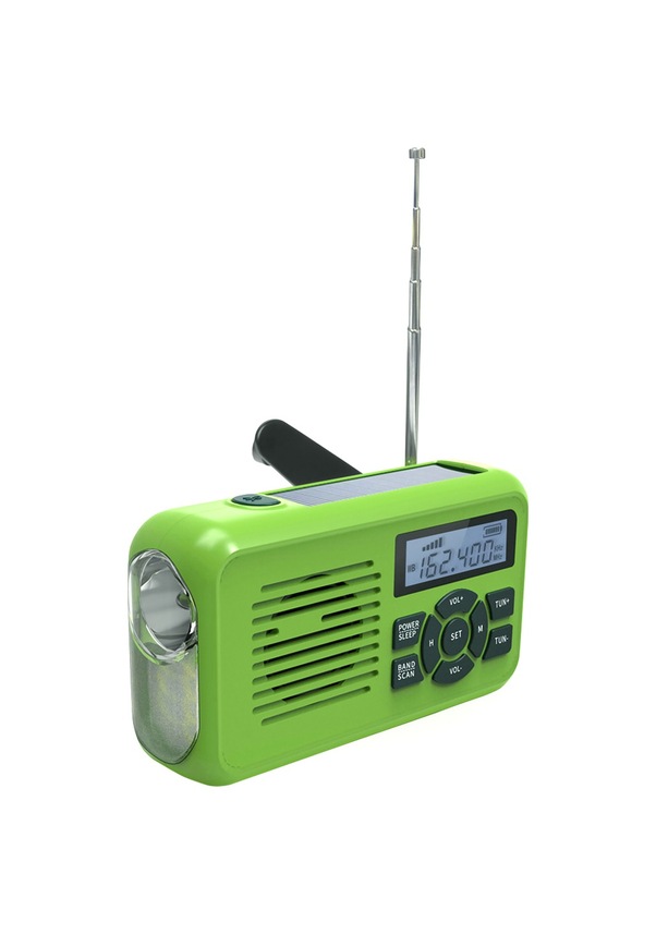 Singree Acil Durum Çok Fonksiyonlu El Krikolu Radyo, Fm/am, Şarj, Fener ...
