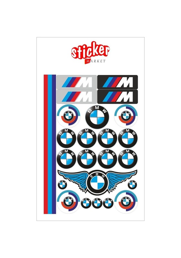 Stickermarket Araç Sticker Seti Fiyatları ve Özellikleri