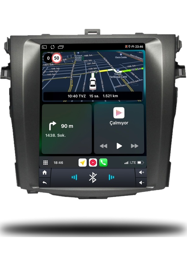 Martechno Toyota Corolla Tesla 2007-2011 Uyumlu Android Multimedya 4gb ...