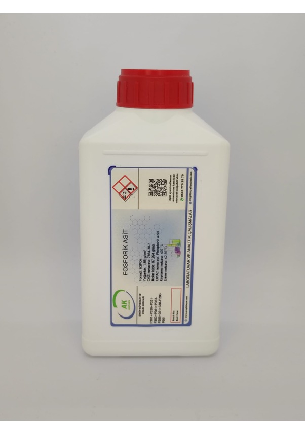 Aropi Fosforik Asit H3po4 250 ML Fiyatları ve Özellikleri